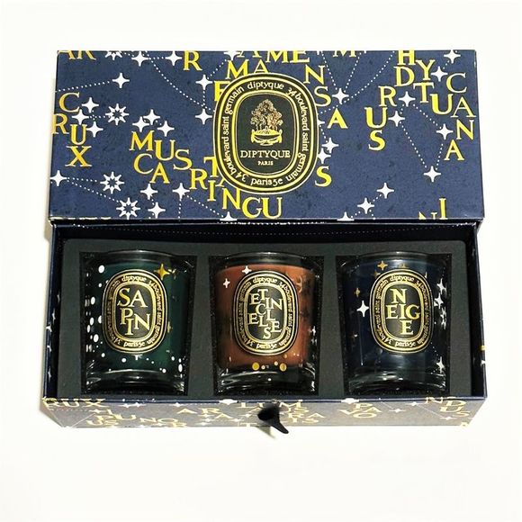 diptyque | Accents | Diptyque Limited Edition Holiday Candle Set 3 X ...